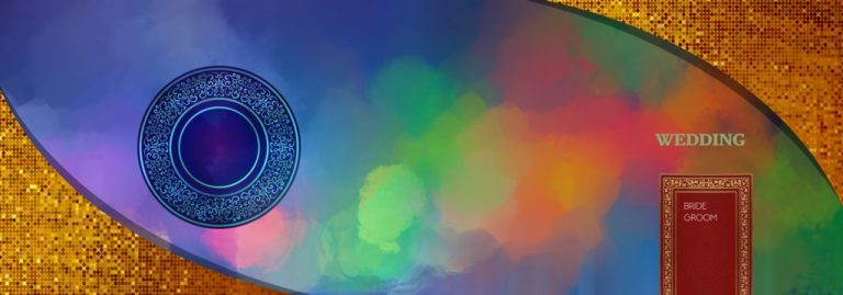 14X40 Wedding Album Wrapper Design PSD Free Download