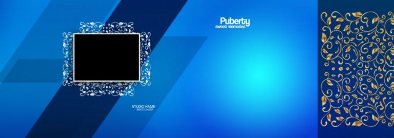 14X40 Wedding Album Wrapper Design PSD Free Download