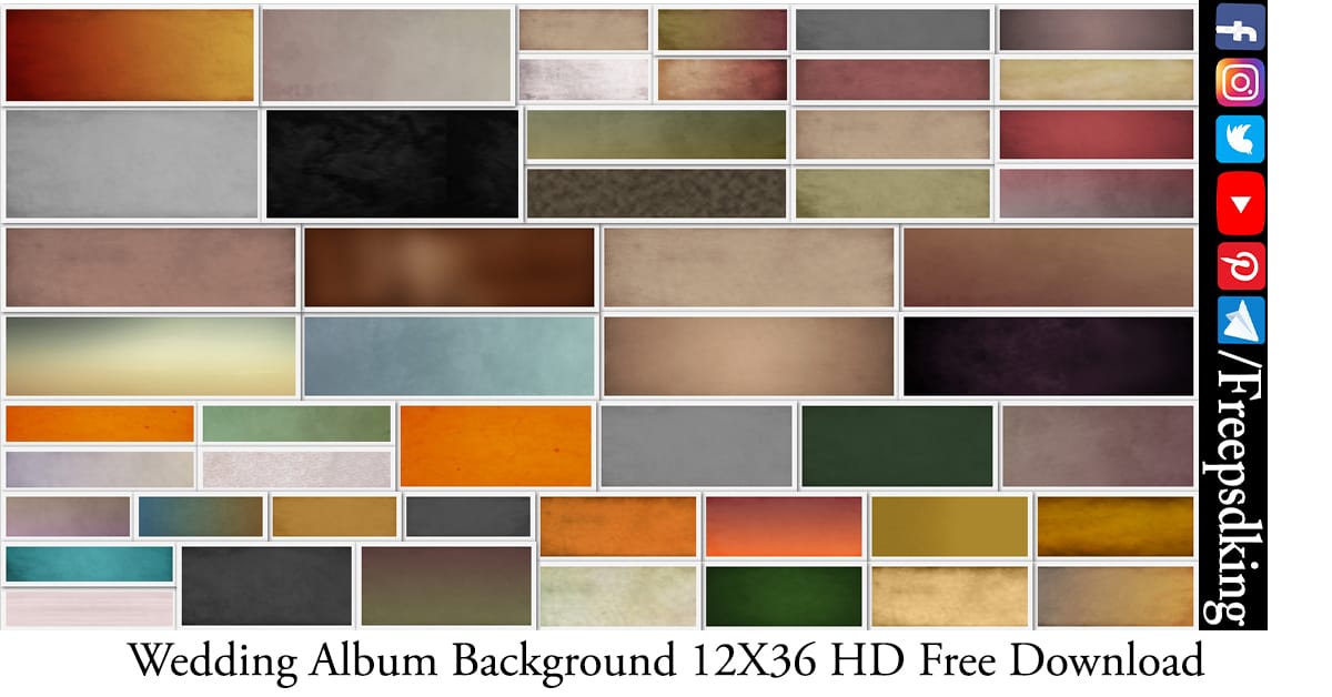 Wedding Album Background 12X36 HD Free Download