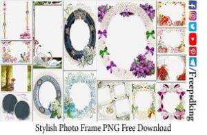 Wedding Album Frame PSD Free Download - Freepsdking.com